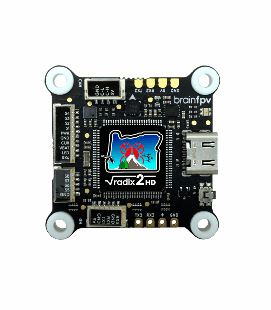 BrainFPV RADIX 2 HD Flight Controller – DroneFactory.ch
